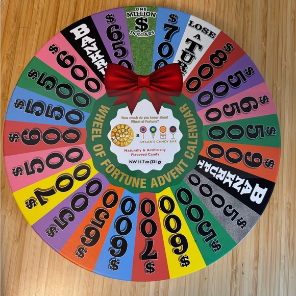Holiday | Dylans Candy Bar 225 Candy Advent Calendar Colorful Wheel Of ...